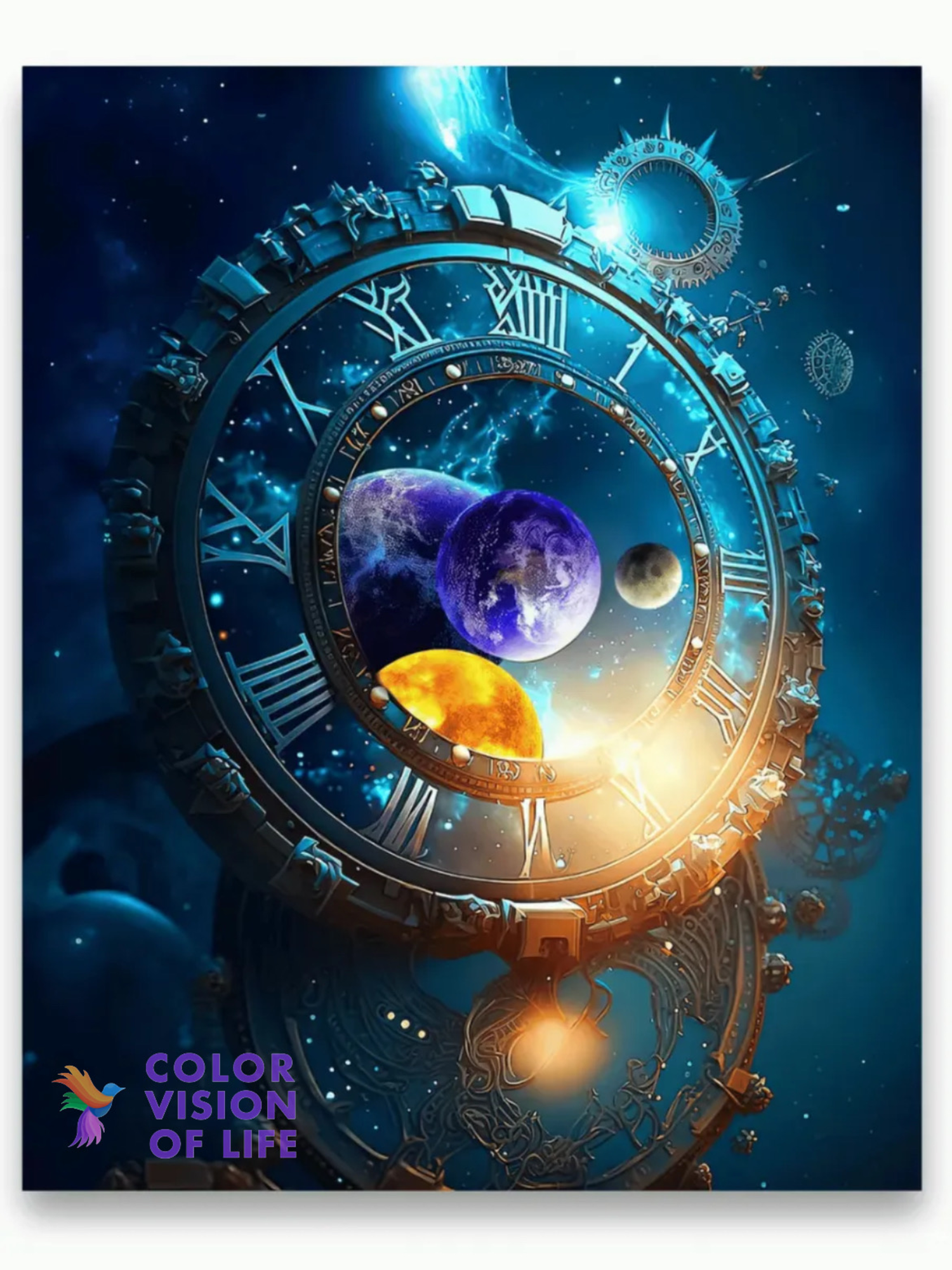 Алмазная мозаика на подрамнике 40х50/Фэнтези