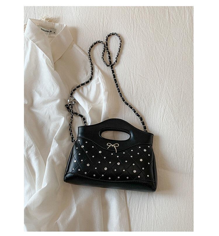 Стиль Chanel, стеганая сумка-клатч с цепочкой для женщин 2025 года, новая универсальная высококачественная сумка через плечо