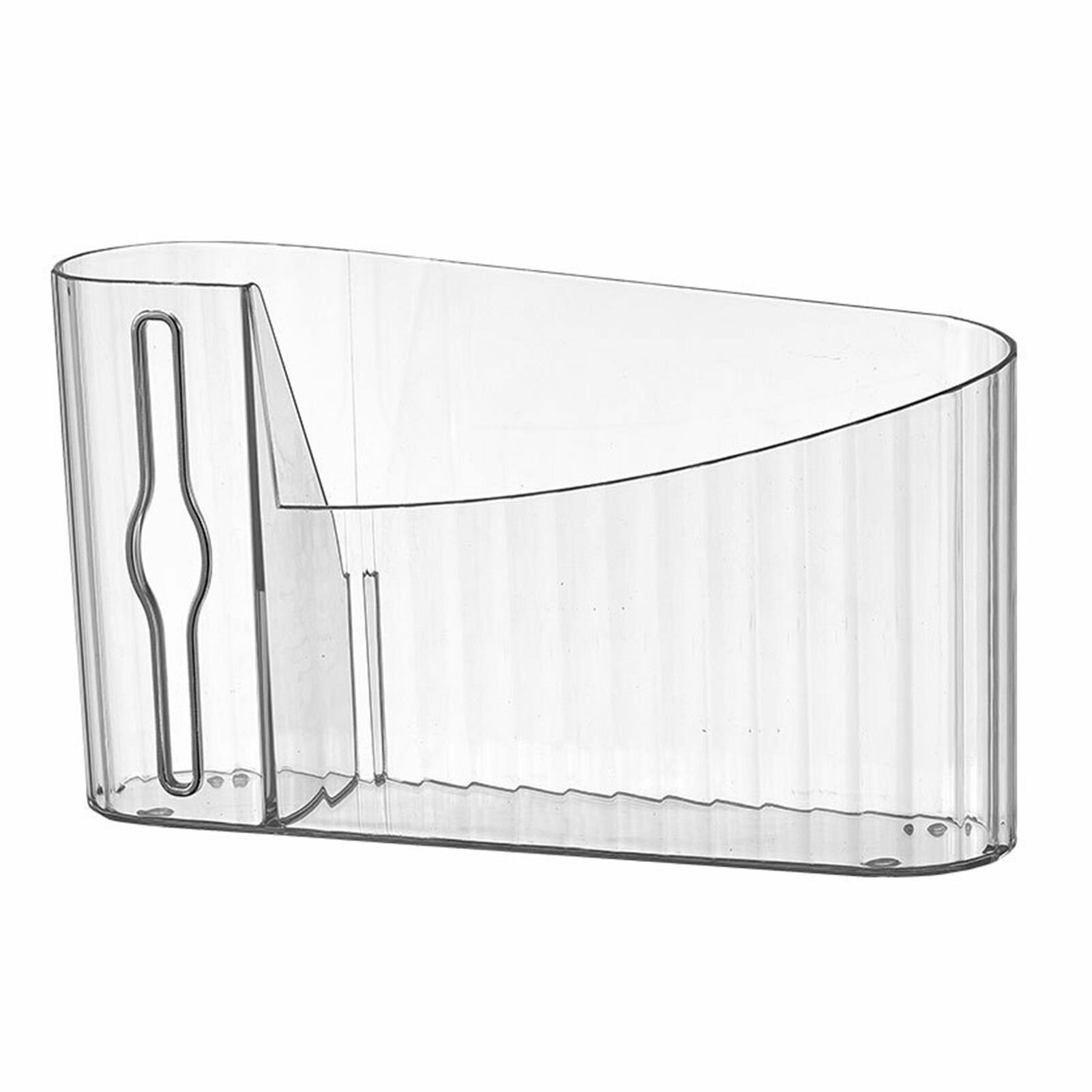 Держатель для мешков для мусора, настенный, прозрачный, без дырок, для кухни и ванной