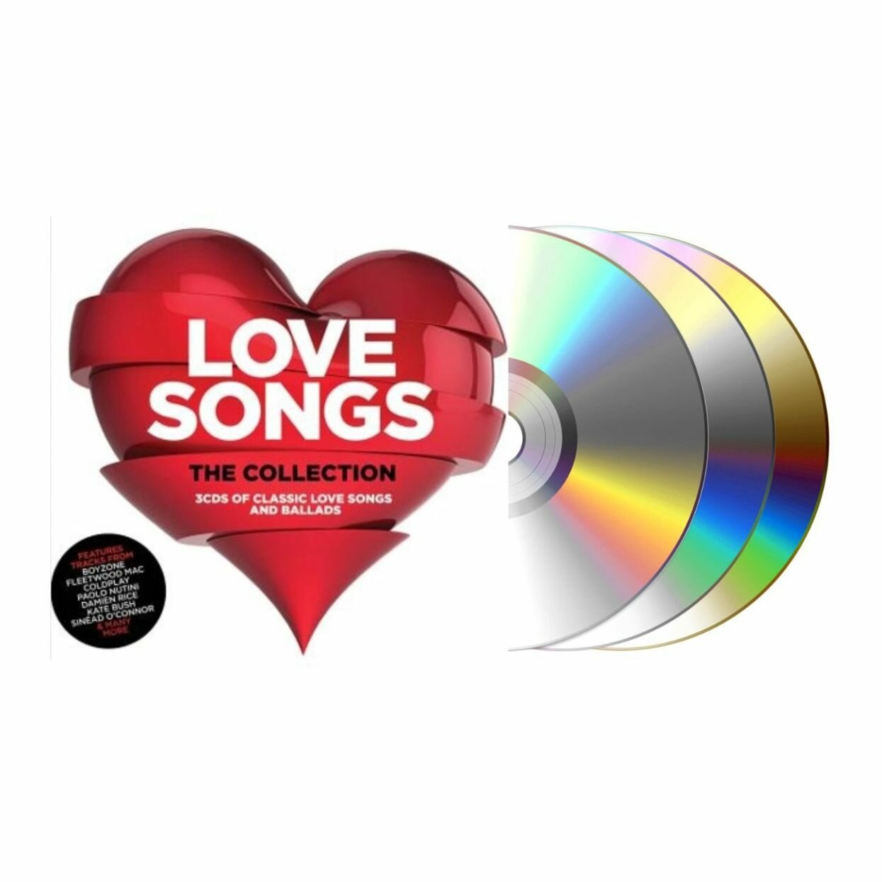 Музыка CD Various - Love Songs - The Collection - 3cds Of Classic Love Songs And Ballads, New