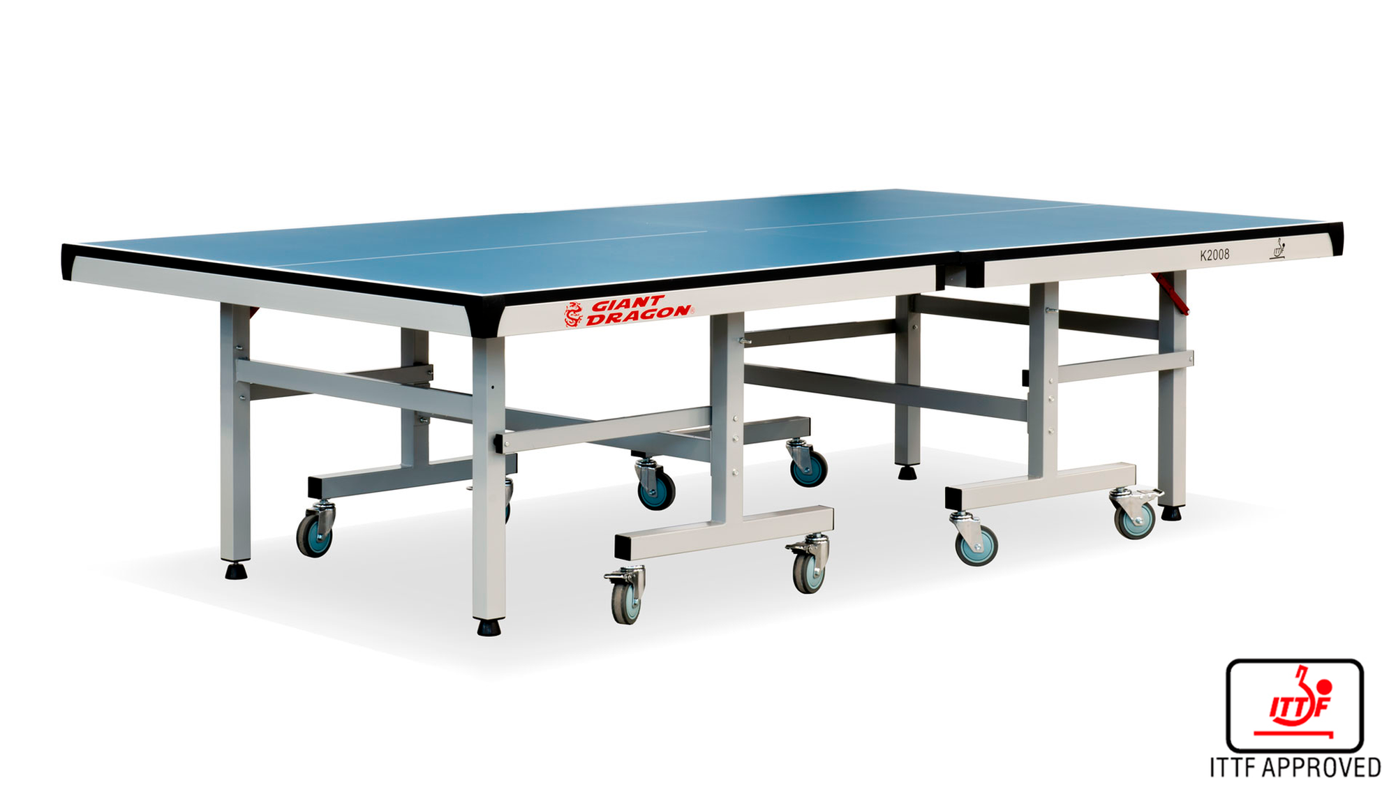 Теннисный стол Giant Dragon K-2008 ITTF Indoor, Складной, C сеткой