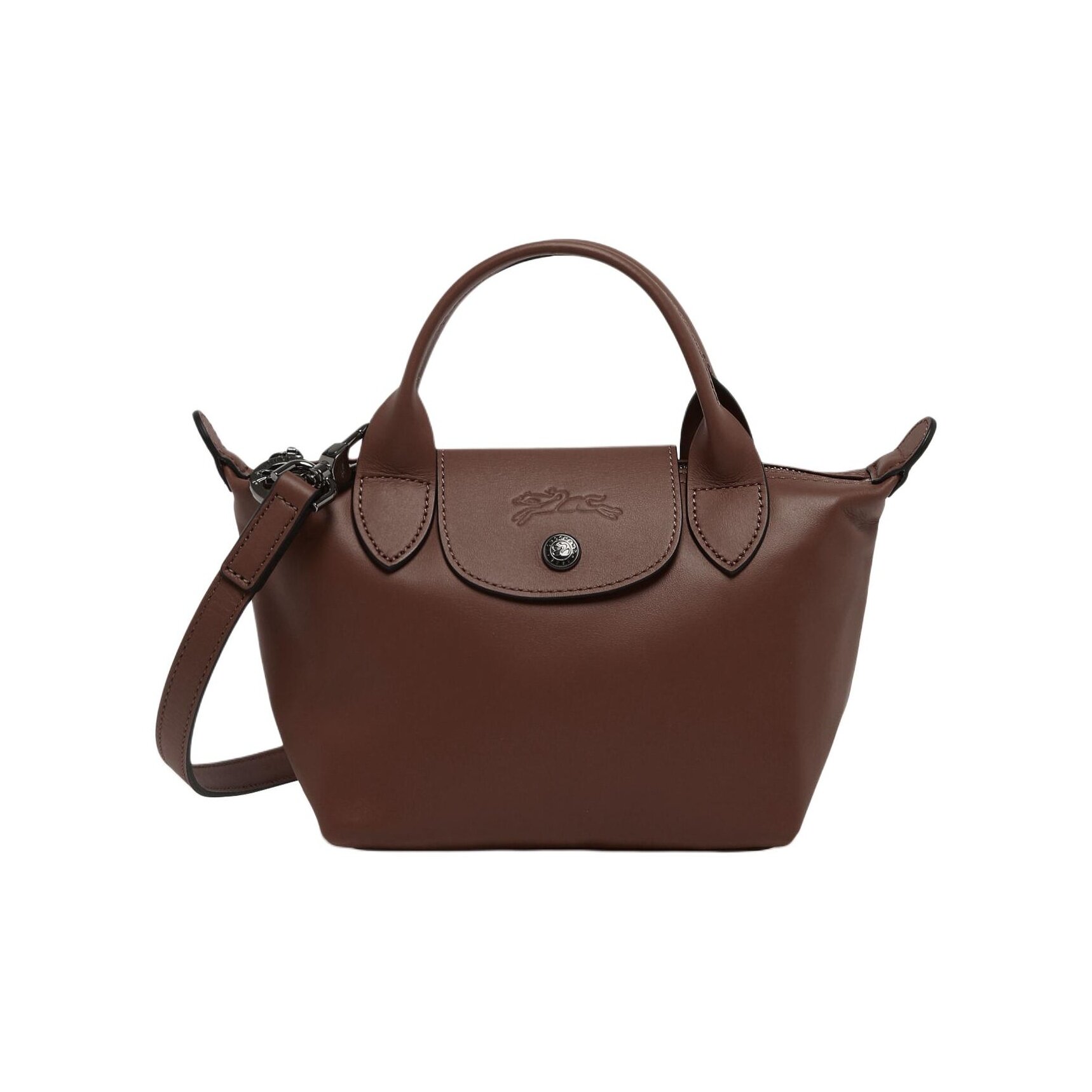 Сумка Longchamp Le Pliage Xtra, фактура матовая, мокко — фото 1