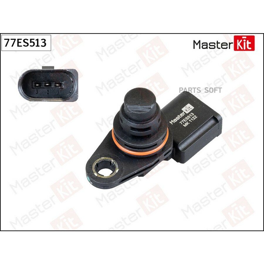 MASTERKIT 77ES513 77ES513 Датчик положение распредвала\ AUDI/VW 1.4TSi/1.6FSi 03->