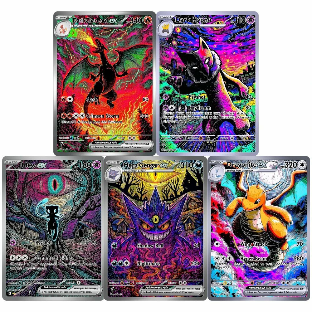 Dark Charizard EX карта Pokémon 340 — фото 1