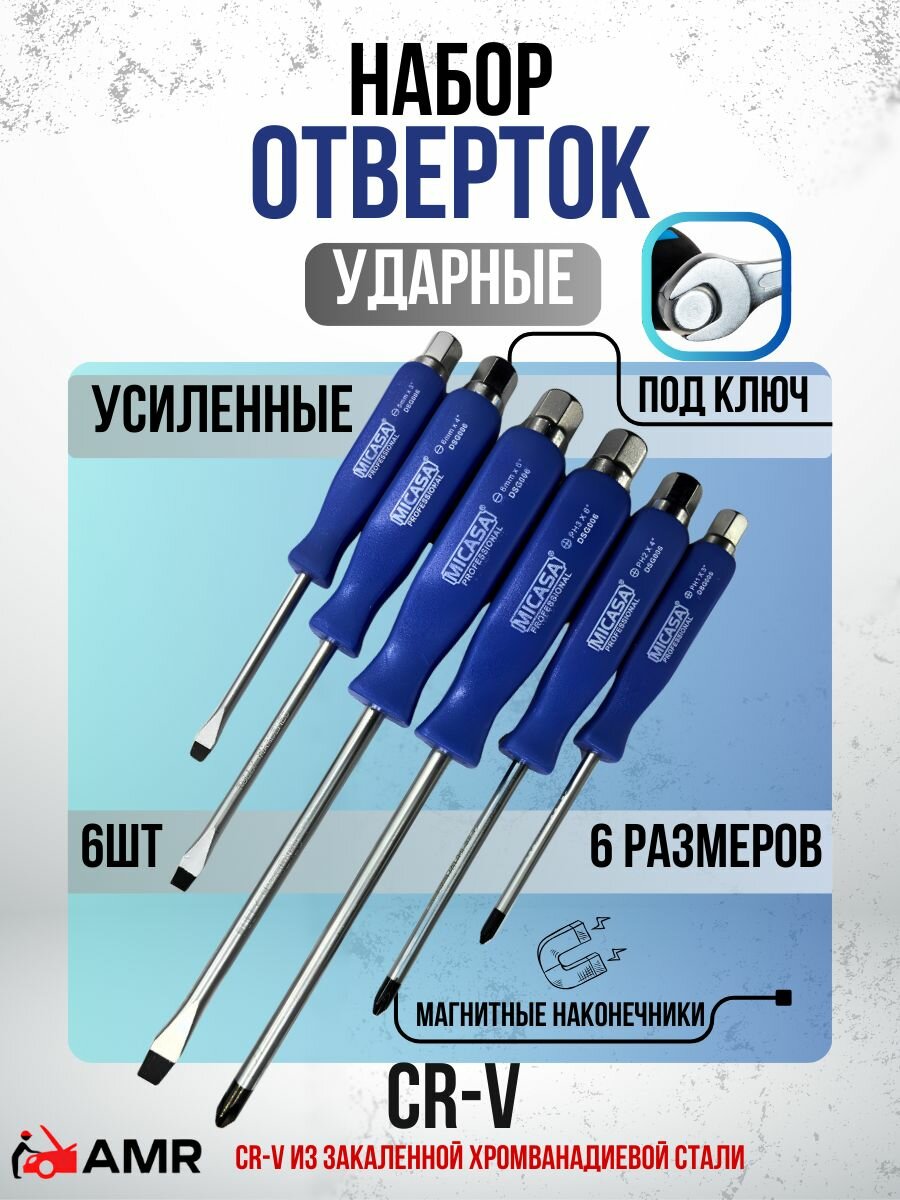 Набор ударных отверток