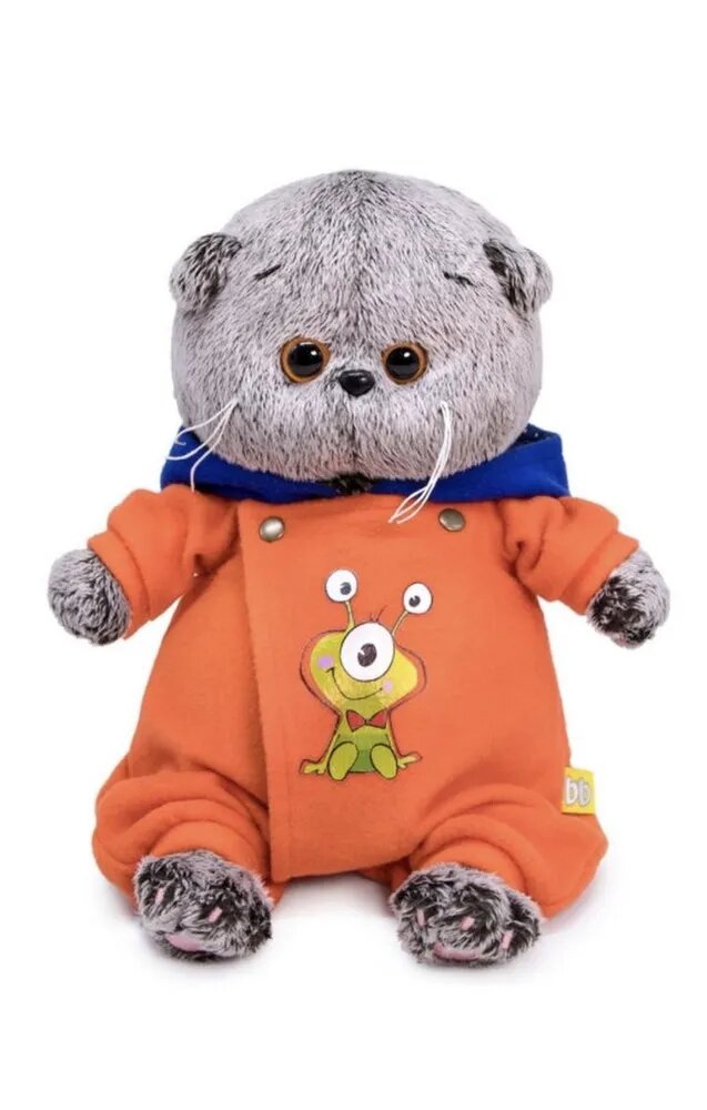 Кот Басик в тельняшке и берете 25 см (Budibasa)