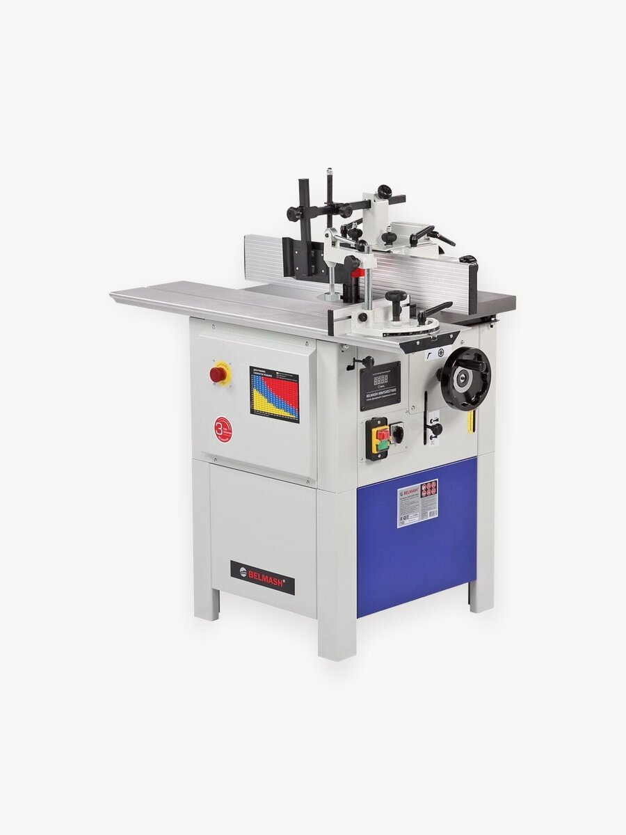 Фрезерный станок с подвижным столом BELMASH MM1500ST1000/400, 1,5 кВт, 400 В, S199A