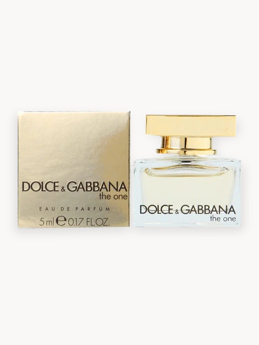 Парфюмерная вода женская DOLCE & GABBANA The One Миниатюра 5 мл