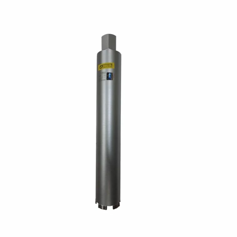 Коронка алмазная Laser (92х450 мм; 1 1/4 UNC) Hilberg-сегментированная режущая часть с рифленой кромкой