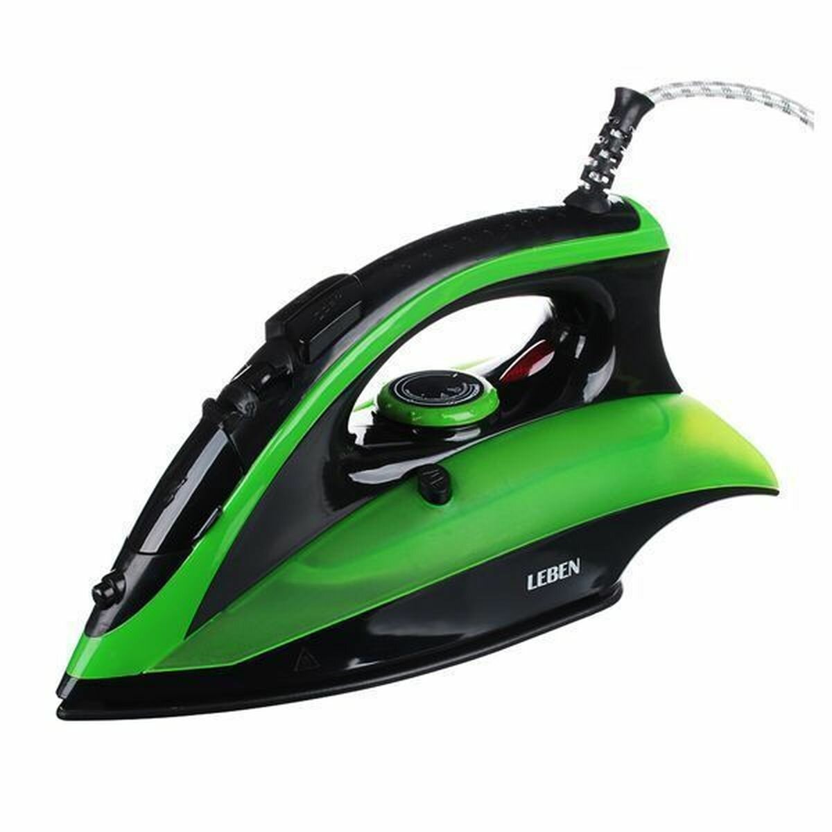 Утюг с отпаривателем 2200 Вт, подошва - керамическое покрытие, ES-5198 LEBEN