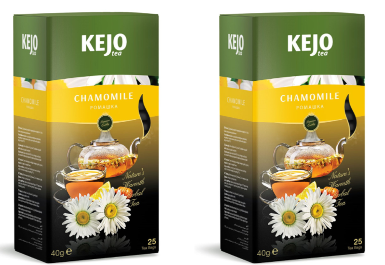 Чай травяной KEJO Ромашка, 25 пак, 2 шт