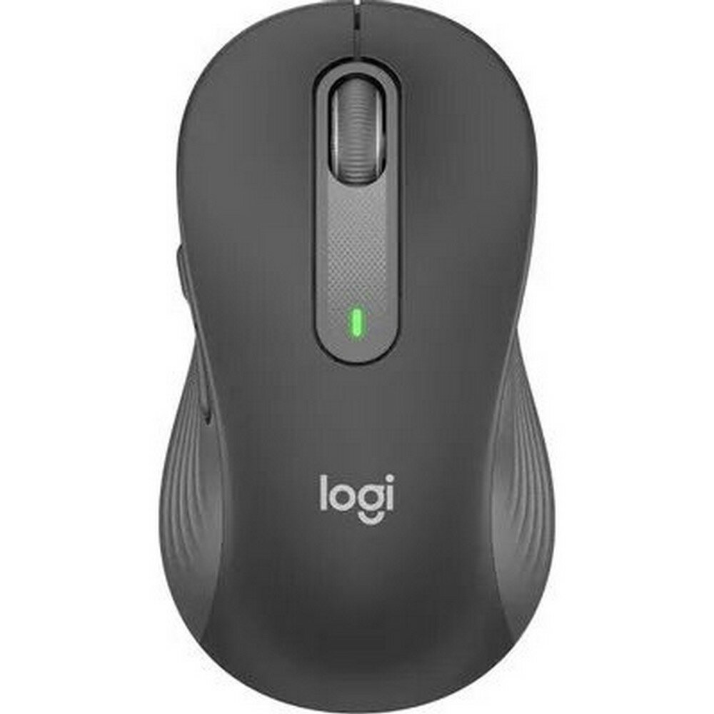 Мышь беспроводная LOGITECH M650 L graphite (USB/BT, 4000dpi, 5but) (910-006388)