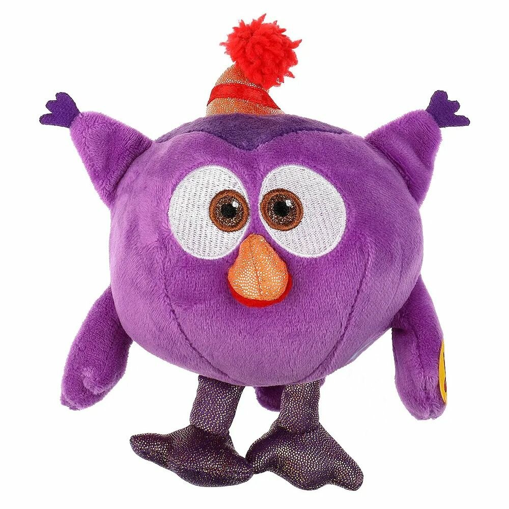 Музыкальная мягкая игрушка из м/ф "Смешарики", Совунья, 10 см