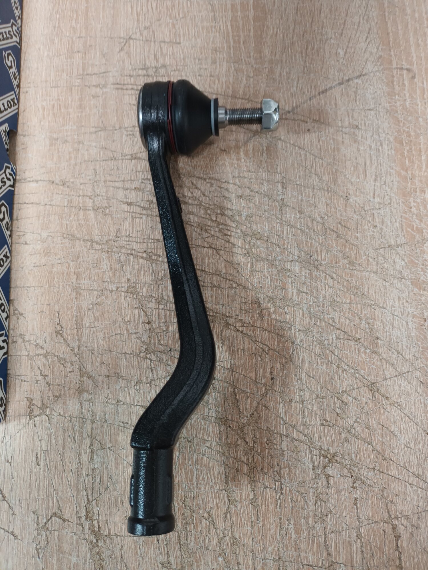 Наконечник рулевой левый Рено Логан Stellox