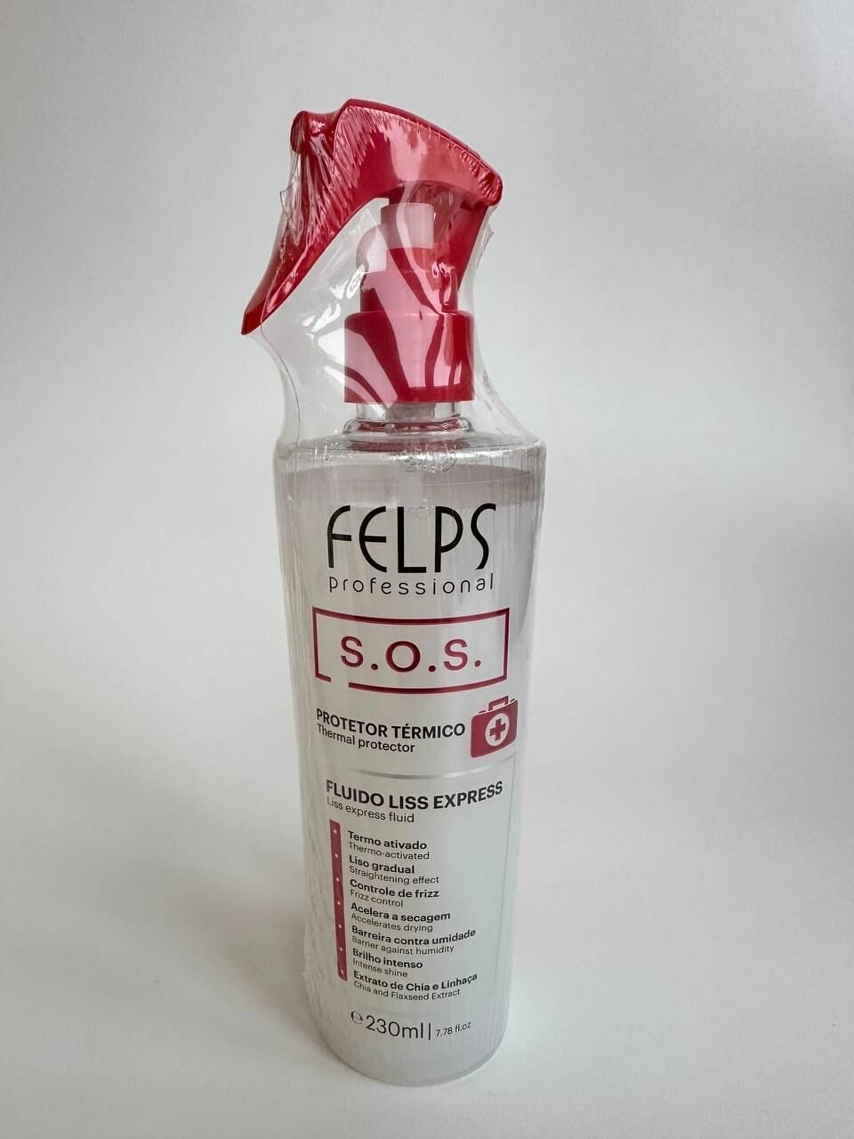 Флюид термозащита для волос Felps SOS Liss Express 230 мл