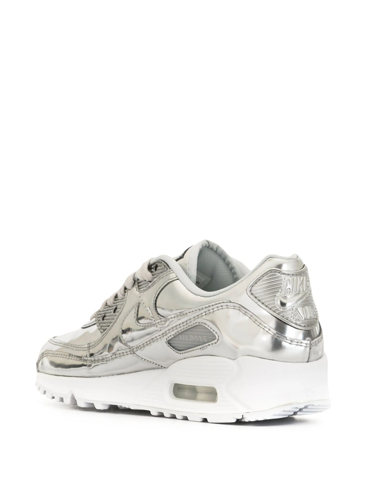 Кроссовки NIKE Air Max 90, размер 11.5 US, Silver — фото 1