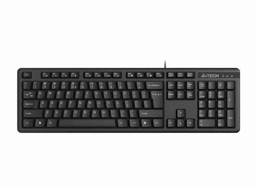 Клавиатура A4TECH KKS-3 черный USB