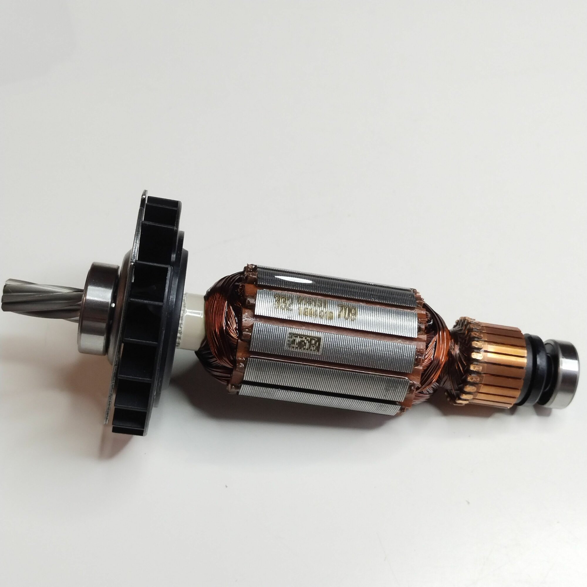 Оригинал: Ротор Якорь GBH 2-26 DRE (L-153мм, D-35мм, Z-7), BOSCH 1.614.010.709, Германия