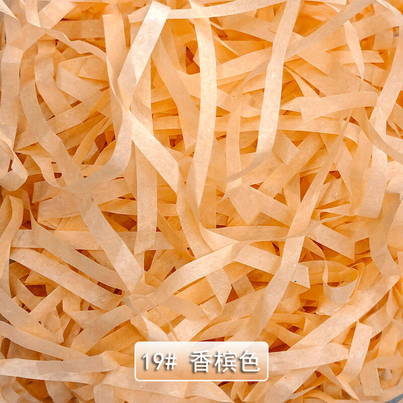 Рафия, измельчённая бумага, мятая бумага, декоративный наполнитель для подарочных и конфетных коробок, продается на вес.