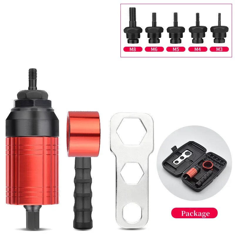 ZWICKE Беспроводной заклепочный пистолет M3~M8 set 1