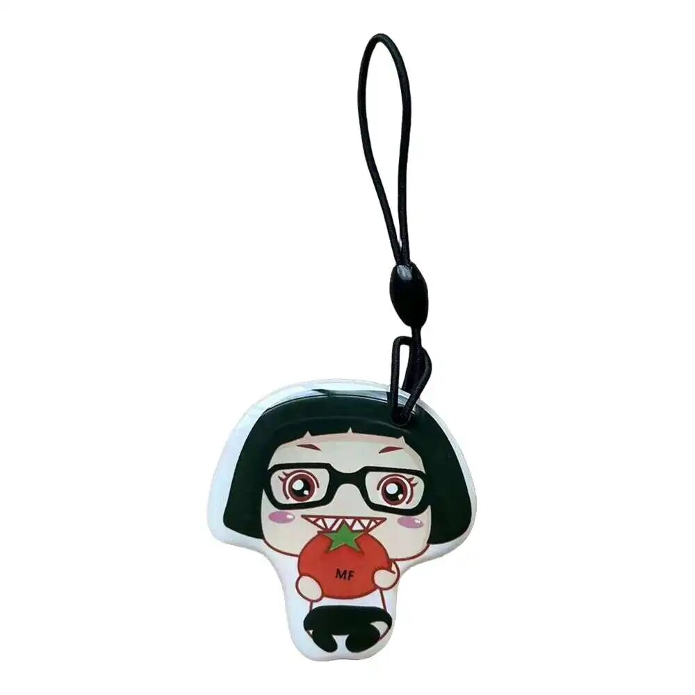 RFID NFC брелок UID для Mif 1k S50 зеленый