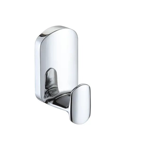 Крючок Swensa Slick SWR-5600-01, самоклеящийся, металл, цвет хром
