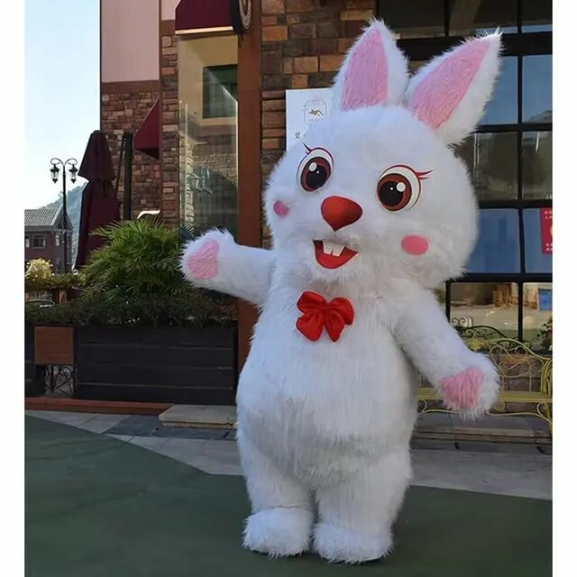 Набор надувных костюмов-талисманов White Rabbit 3.0M