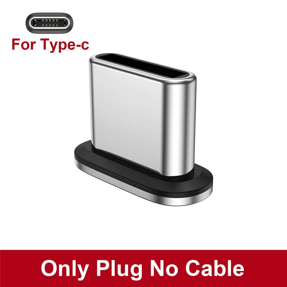 Магнитный USB Type-C Plug, только коннектор, 2 м