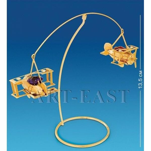 Фигурка Пара самолетиков с цв. кр. A10559 Crystal Temptations, Металл, кристалл