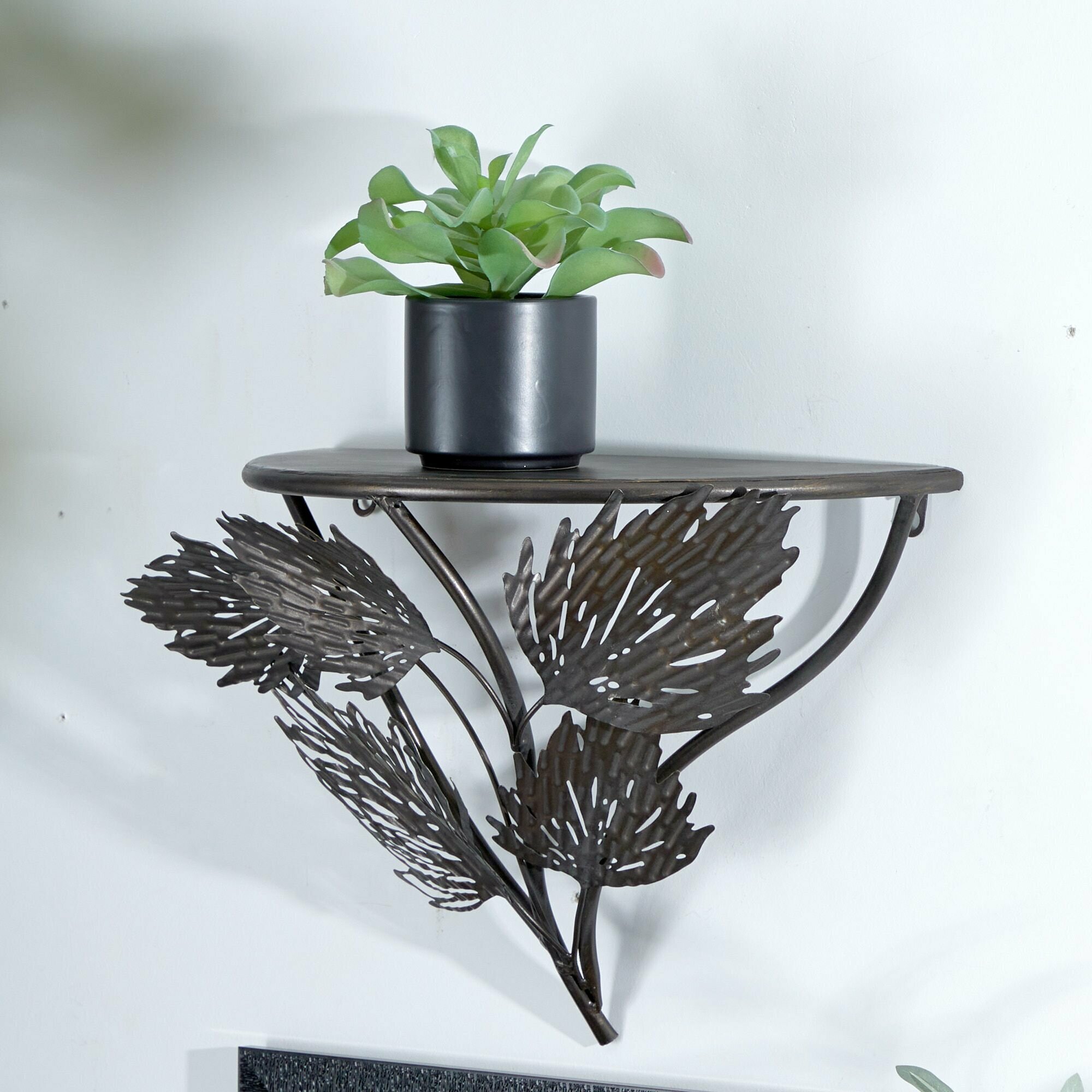 57-071/2 Консоль настенная 43 x 20,5 x 31 см, металл, Glasar