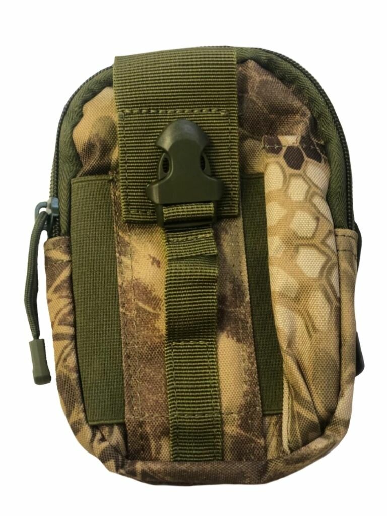 Подсумок для смартфона тактический камуфляж Питон Скала