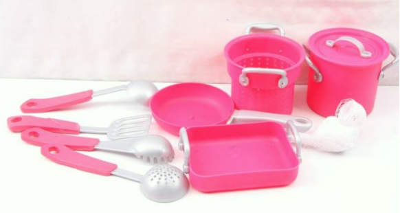 Набор посуды 8 пред. в сетке