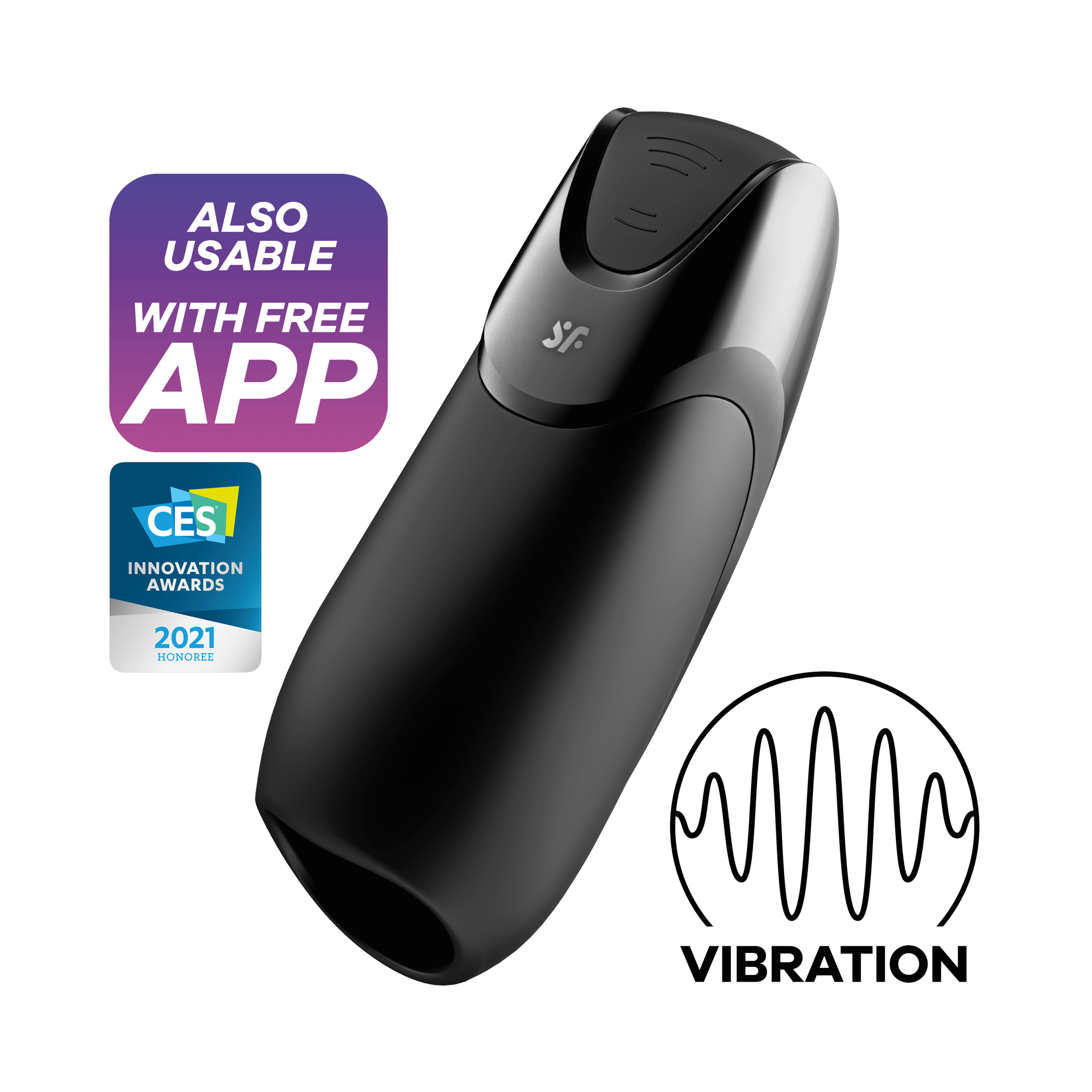 Мастурбатор Satisfyer Men Vibration+ Connect App
