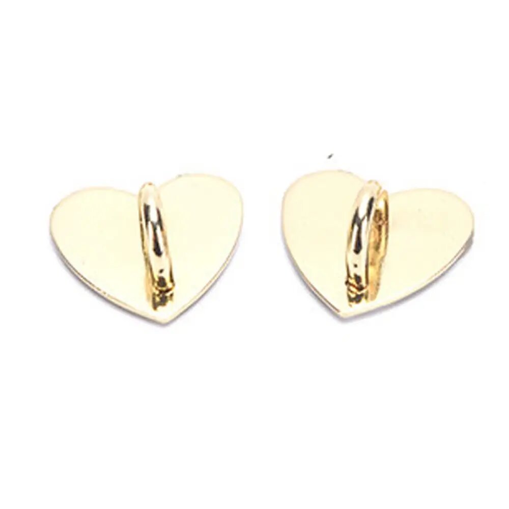 Крючки декоративные сердечки Heart Golden