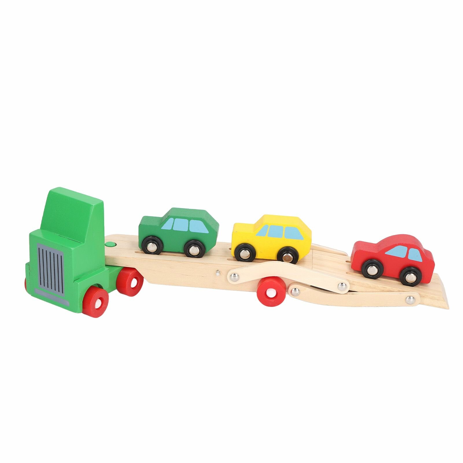 Деревянная игрушка грузовик