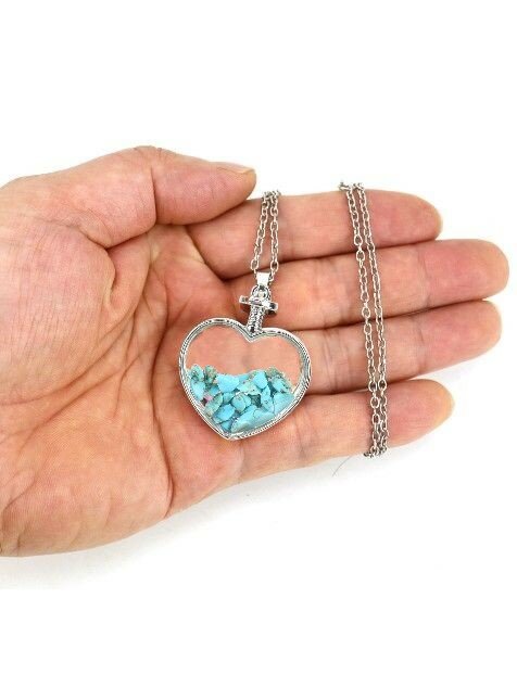 Колье, бирюза