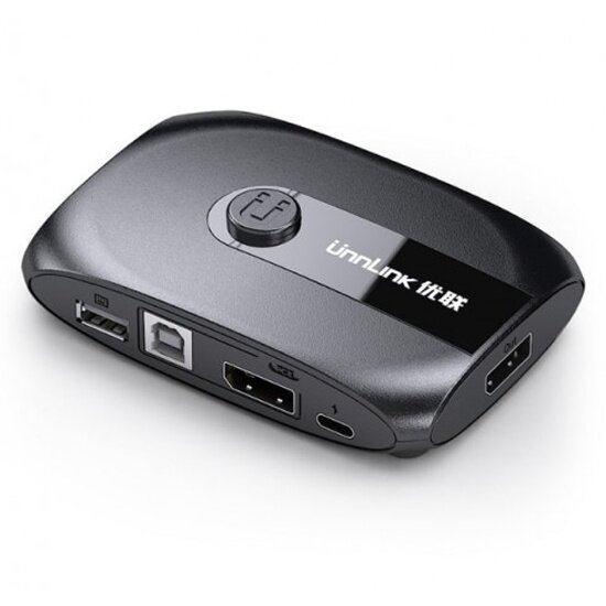 Переключатель KVM Ks-is KS-879 DP, USB x 2