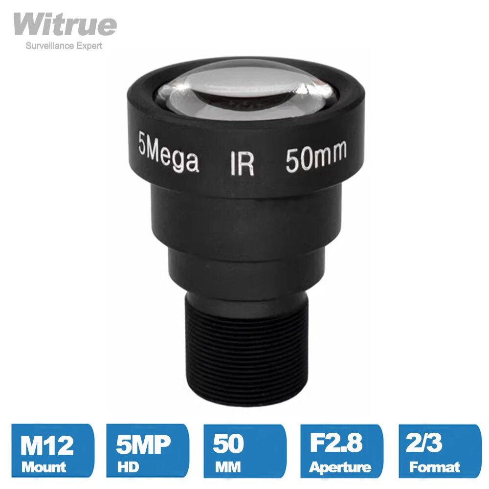 Объектив Witrue HD 5Мп 25MM M12 — фото 1