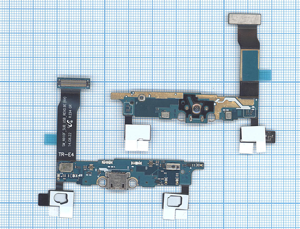 Шлейф разъема питания для Samsung Galaxy Note 4 N910