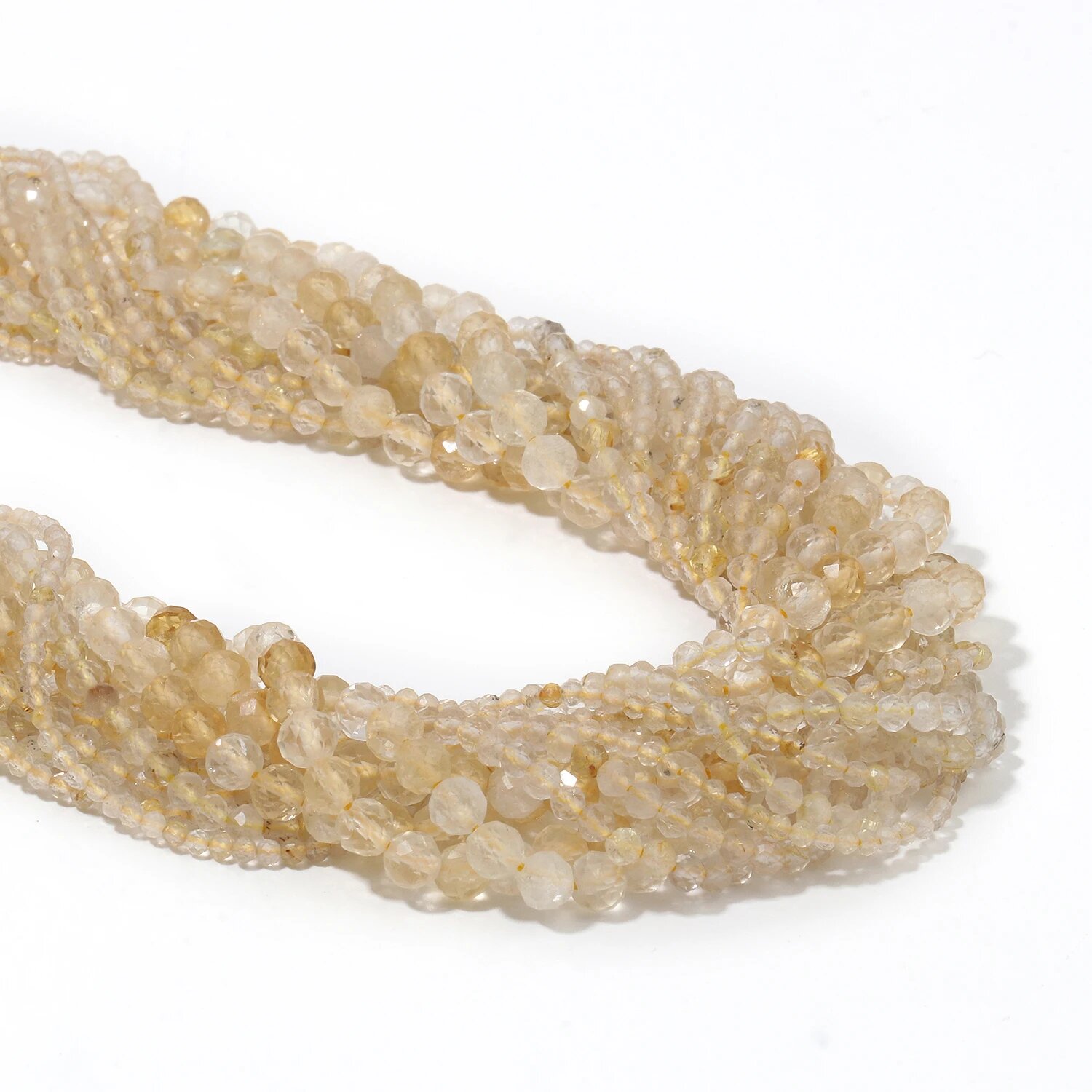 Натуральные бусины Апатит Цитрин Нефрит Оникс 2 3 4 мм AOHAYOOMQ 3mm about 110pcs, Citrine