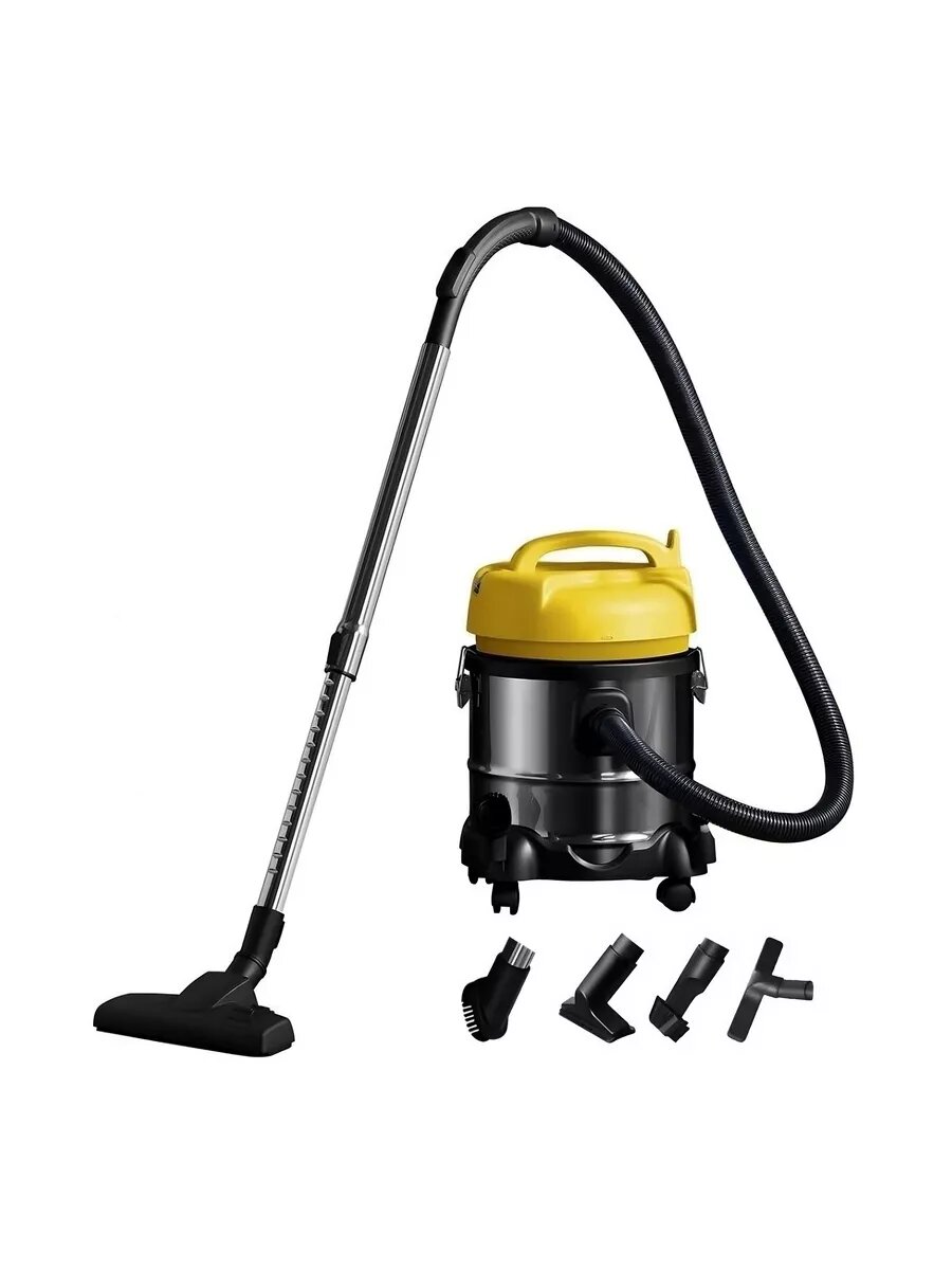 Пылесос Deerma DEM-TJ150W 1400Вт желтый/серебристый