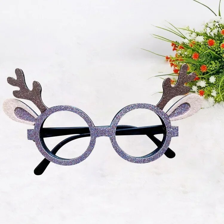 Рождественские очки еTya 1PC small antlers