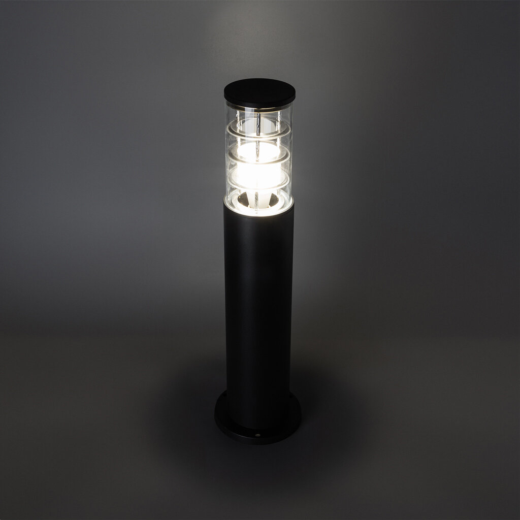 Столб уличный Smartbuy Round 60 см цвет черный