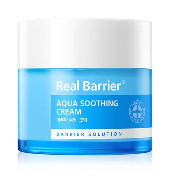 Охлаждающий крем для раздражённой кожи Realbarrier Aqua Soothing Cream, 50 мл