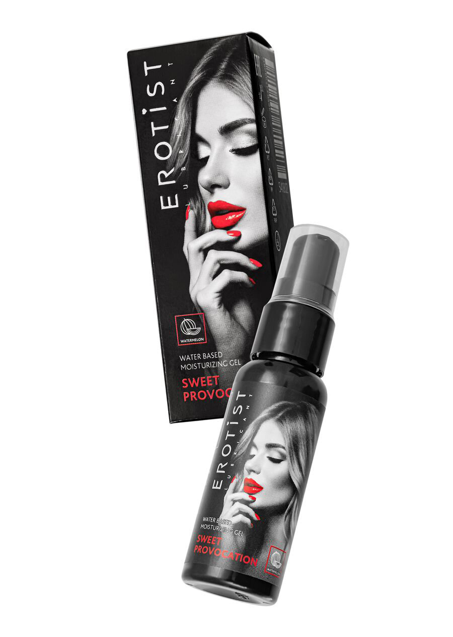 Съедобный гель Erotist SWEET PROVOCATION: WATERMELON (Сладкая провокация со вкусом арбуза), 30мл Erotist Съедобный гель Erotist SWEET PROVOCATION: WATERMELON (Сладкая провокация со вкусом арбуза), 30мл