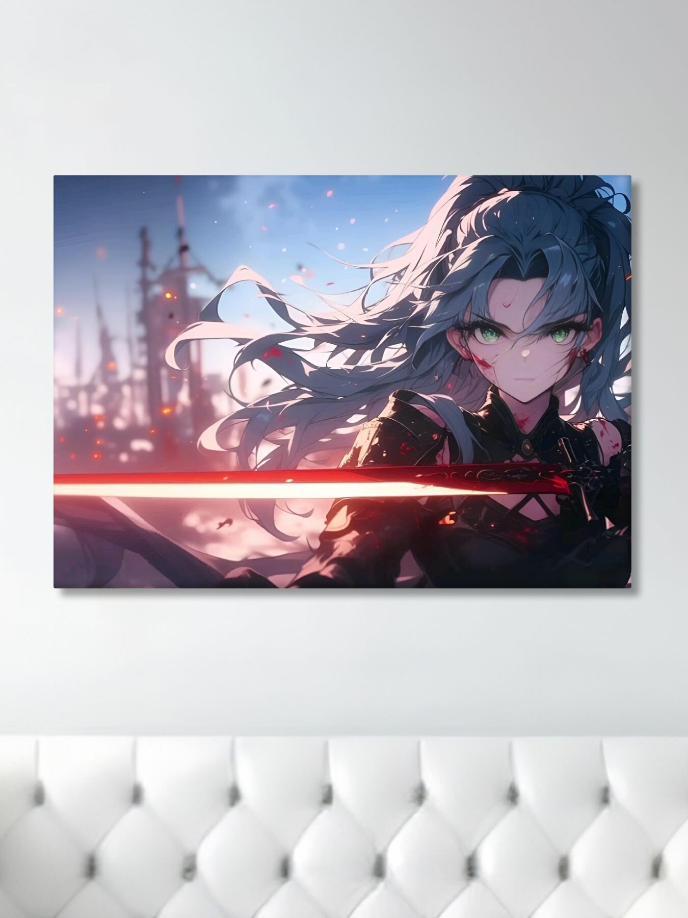 Картина Крик клинка модульная 70x50см 1шт.