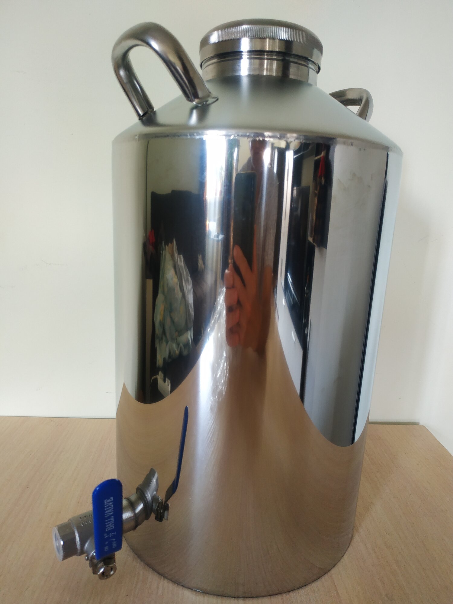 Бидон (фляга, канистра) 20 л с краном из нержавейки