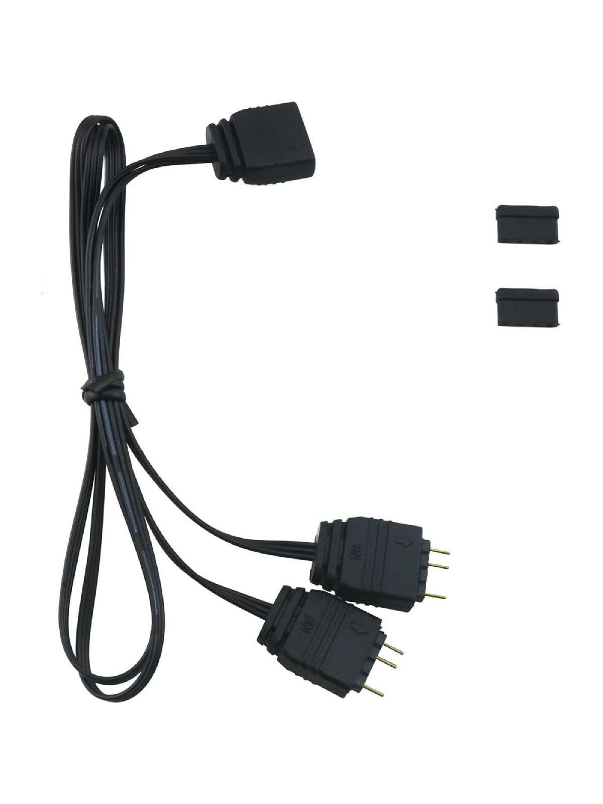 1PC 5V 3Pin VDG to 5V 3Pin ARGB SYNC Adapter Cable for Gigabyte Motherboard SYNC PC Chassis Cooling Fans Accessories