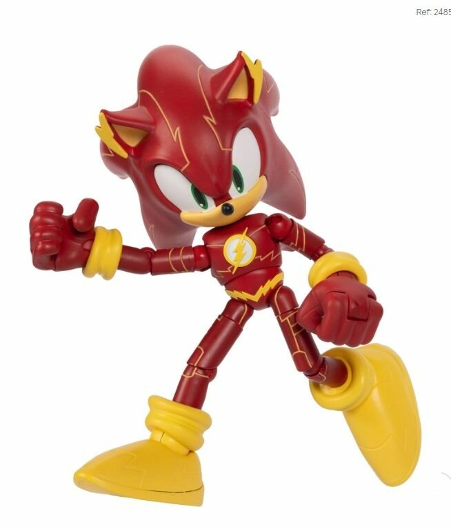 Коллекционная фигурка DC x Sonic the Hedgehog Соник Флэш Молния Sonic as The Flash