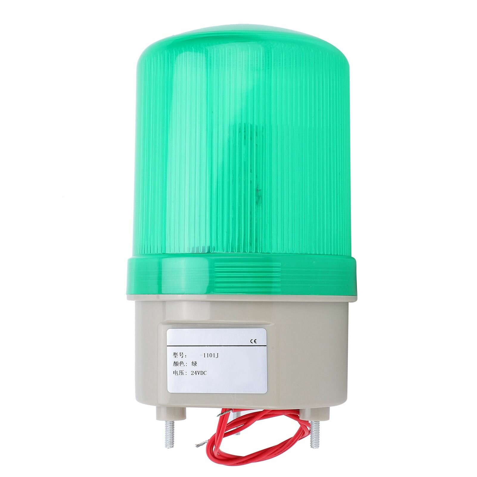 Сигнальная лампа BERM LED 5Вт 24V DC зеленая стробоскоп